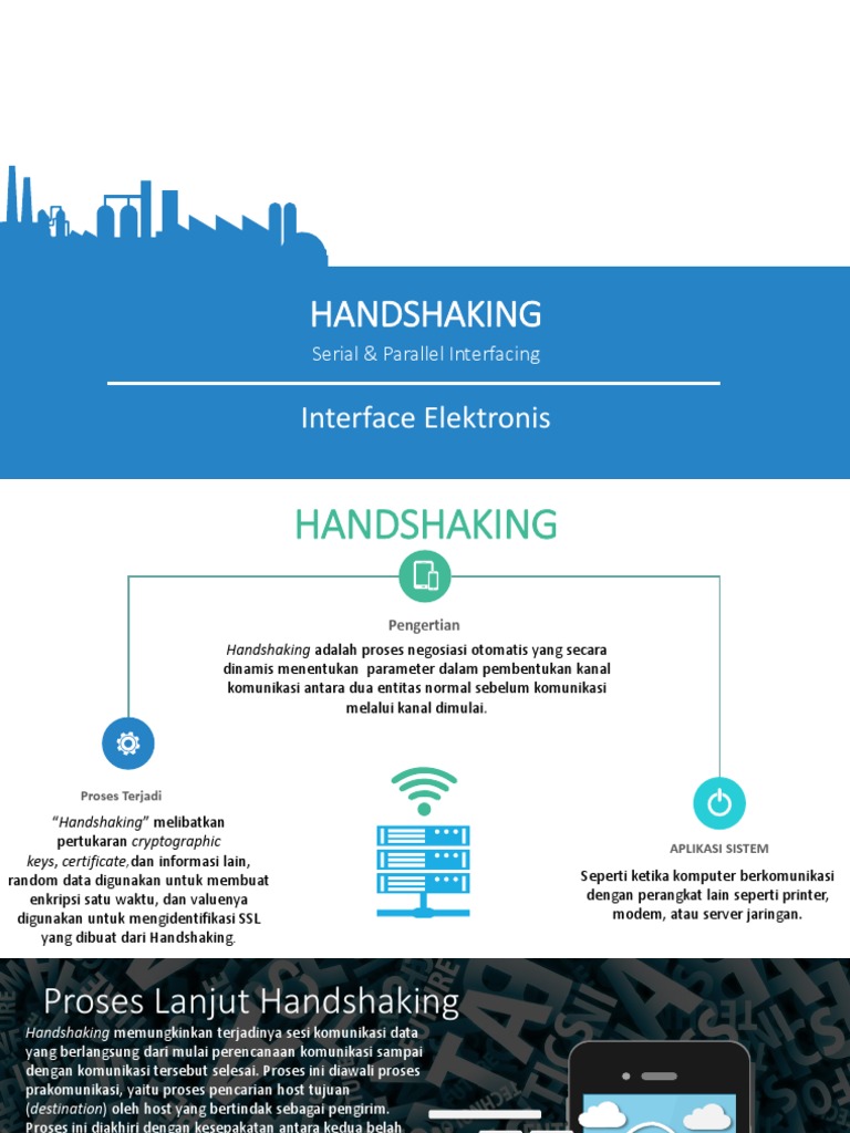 Handshaking, Serial Dan Paralel Interfacing PDF | PDF