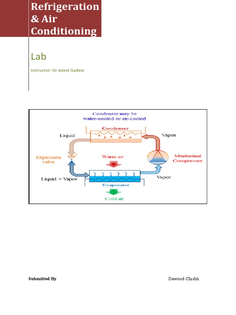 RAC Lab Assignment | PDF | Second Law Of Thermodynamics | Heat