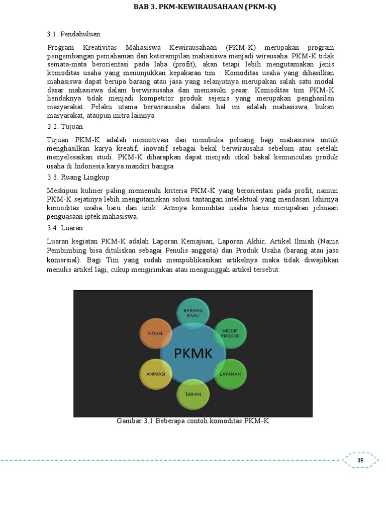 Format Proposal PKM-K | PDF