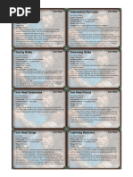 Frostgrave Wizard Sheet | PDF