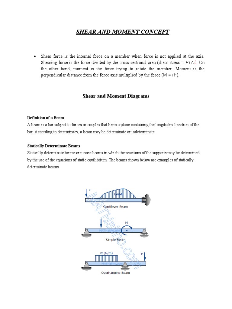Chapter 4 Strength of Materials | PDF | Bending | Beam (Structure)