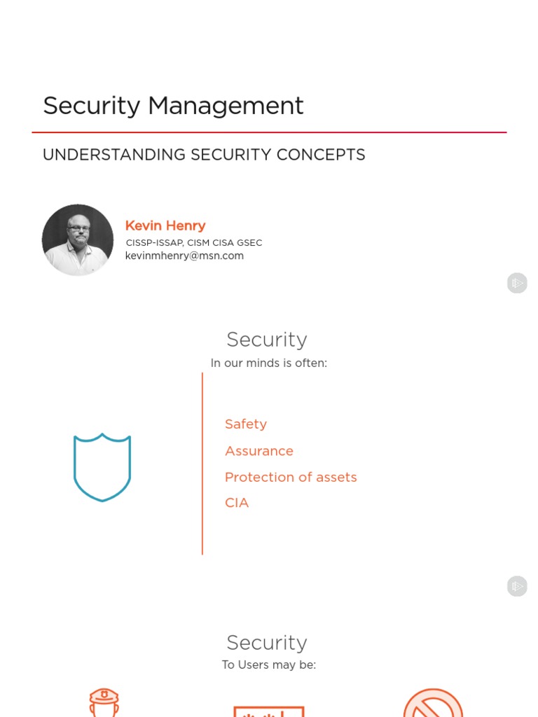 Understanding Security Concepts Slides PDF | Download Free PDF ...