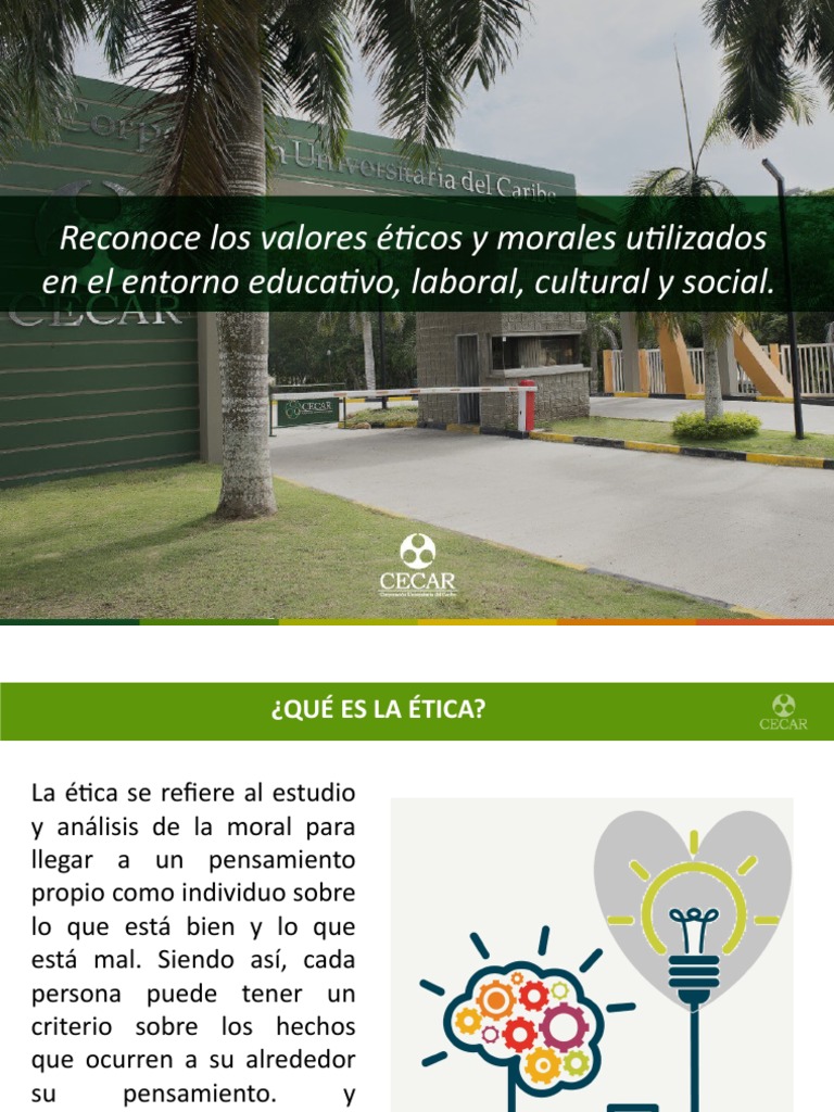 Diapositivas Etica | PDF | Moralidad | Comportamiento