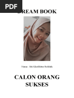 Contoh Dream Book | PDF | Pengembangan Diri | Kesehatan Holistik