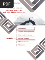 Petroleum Dewaxing Techniques | PDF | Cracking (Chemistry) | Oil Refinery