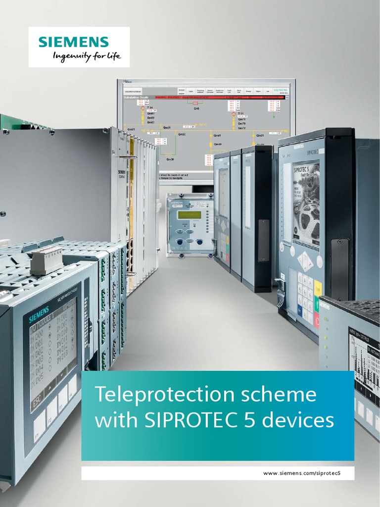 Teleprotection Scheme With SIPROTEC 5 Devices | PDF | Fiber Optic ...