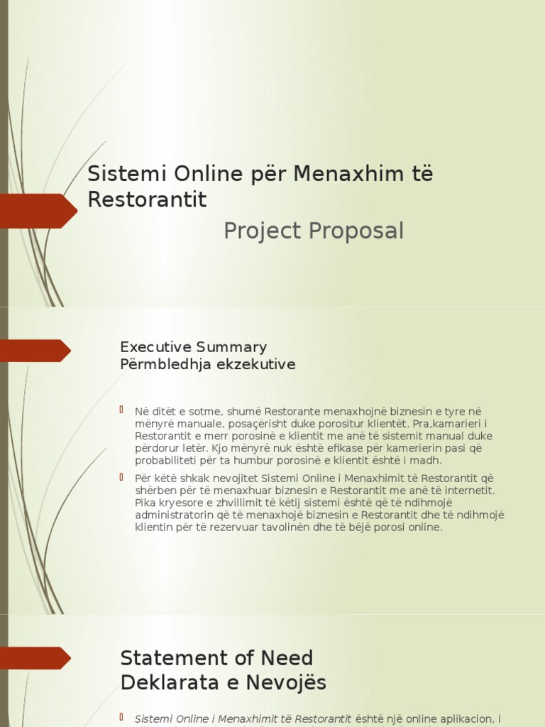 Online Restaurant Management System | PDF