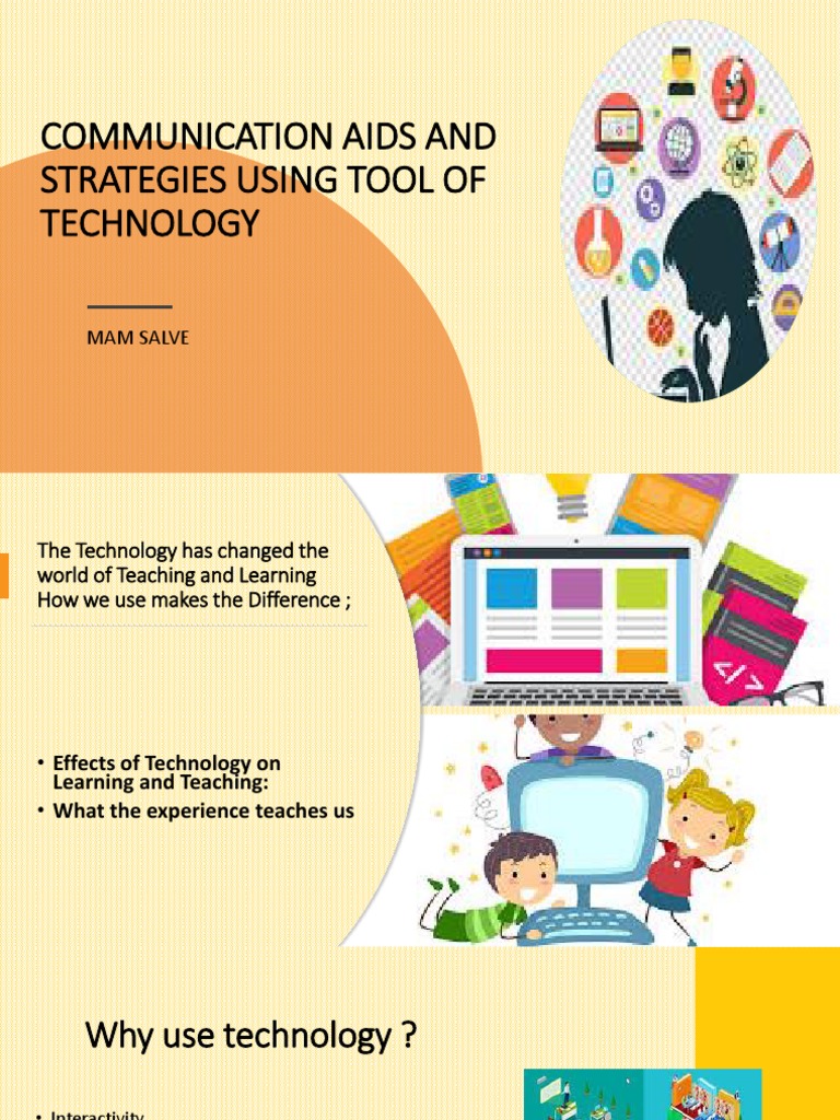 Comm. Aids and Strati. Using Tools in Technology | PDF | Educational ...