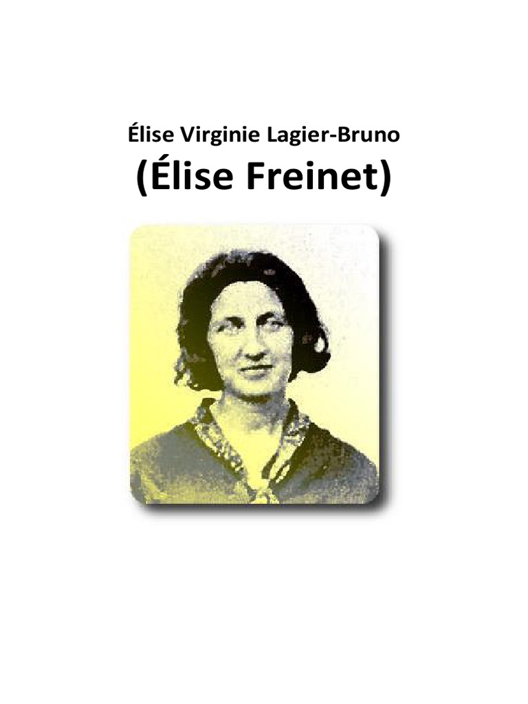 A1 Élise Virginie Lagier Élise Freinet A5 1 PDF | PDF | Amor | Agitación