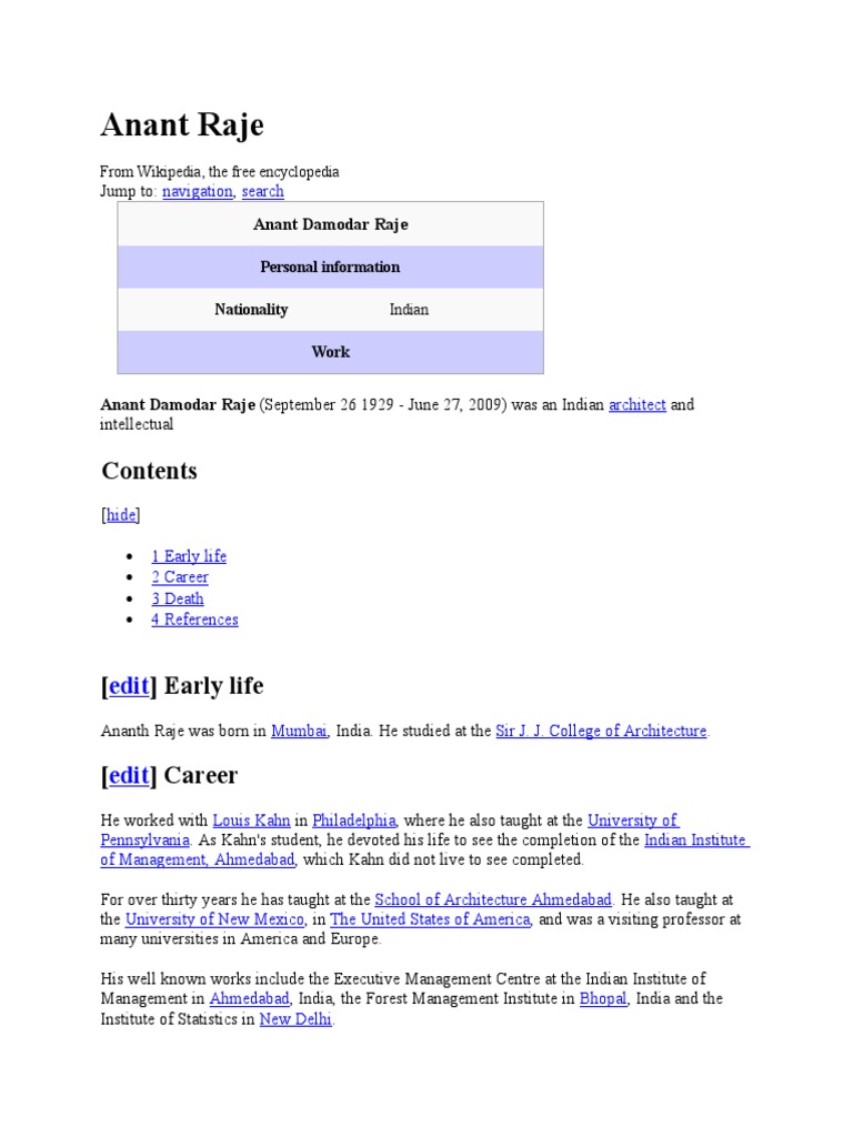 Anant Raje | PDF | Art