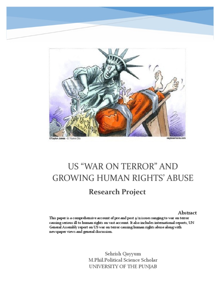 The Growing Human Rights Crisis Caused by the US 'War on Terror' | PDF ...