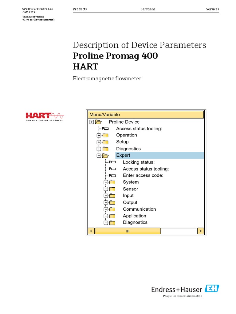Description of Device Parameters PDF | PDF | Menu (Computing ...