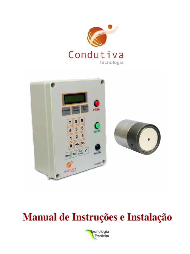 Manual SC3000 | PDF | Controlador lógico programável | Relé