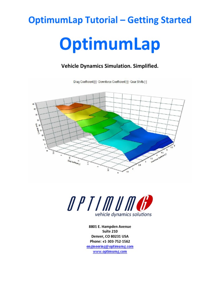 OptimumLap Getting Started | PDF | Mechanical Engineering | Computing ...