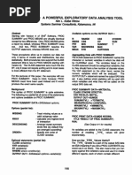 Sas Cheat Sheet | PDF | Software Engineering | Information Retrieval