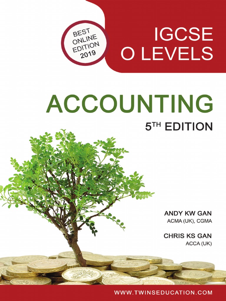 Accounting IGCSE A Levels (FULL 5th Edition) .Compressed PDF | PDF ...