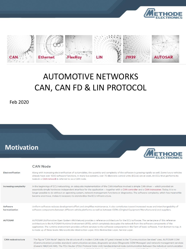 CAN LIN Protocol | Download Free PDF | Physical Layer Protocols ...