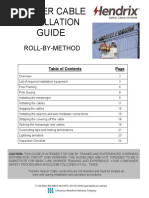 Hendrix Spacer Cable System Guidelines | PDF | Electrical Conductor ...