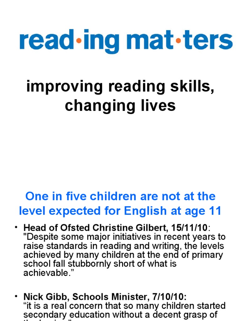 Enhancing Children's Reading Skills | PDF