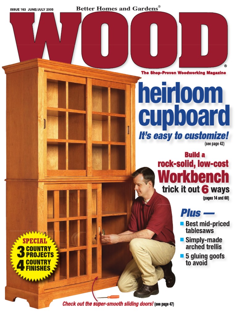 Wood Magazine 163 2005 | PDF | Plywood | Wood Veneer