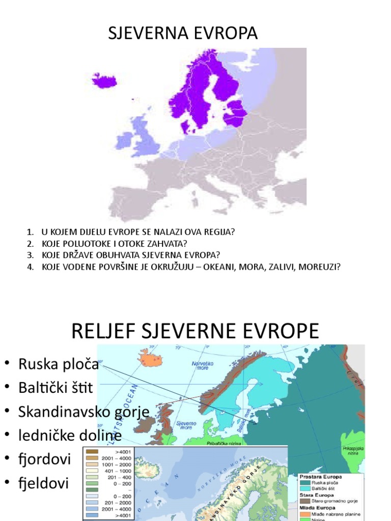 Sjeverna Evropa | PDF