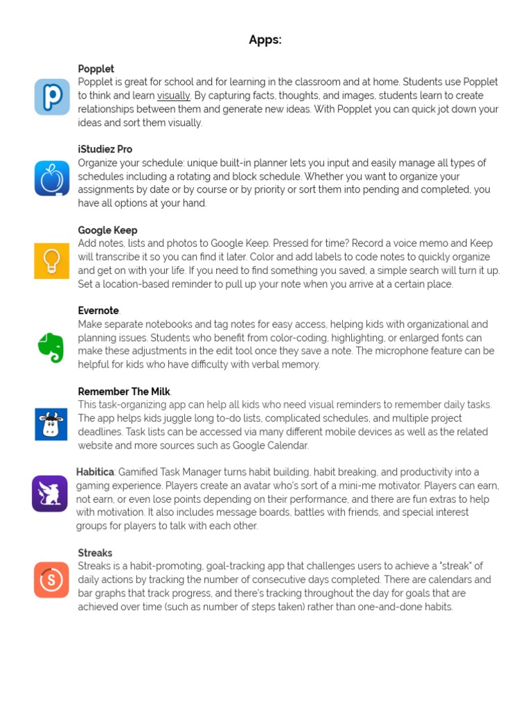 Distance Learning Apps | PDF | Mobile App | Computing