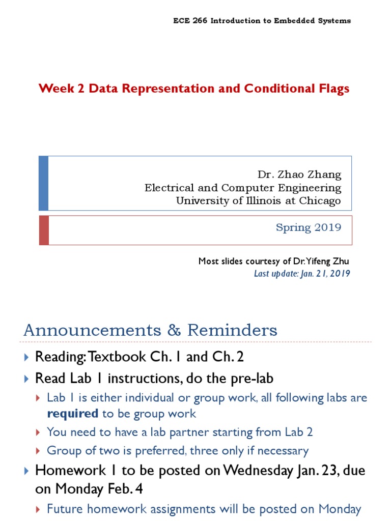 Week 2 Data Representation and Conditional Flags | PDF | Subtraction | Theoretical Computer Science