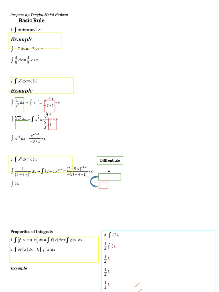 Technical Math 2 (Final Preparation For Exam) | PDF | Special Functions ...
