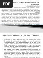 Teoría de La Utilidad Cardinal y Ordinal | PDF | Utilidad | Los ...