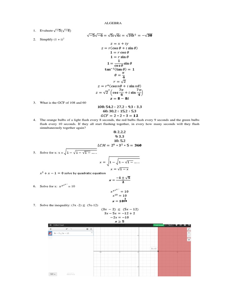 Math Part1 | PDF | Triangle | Circle