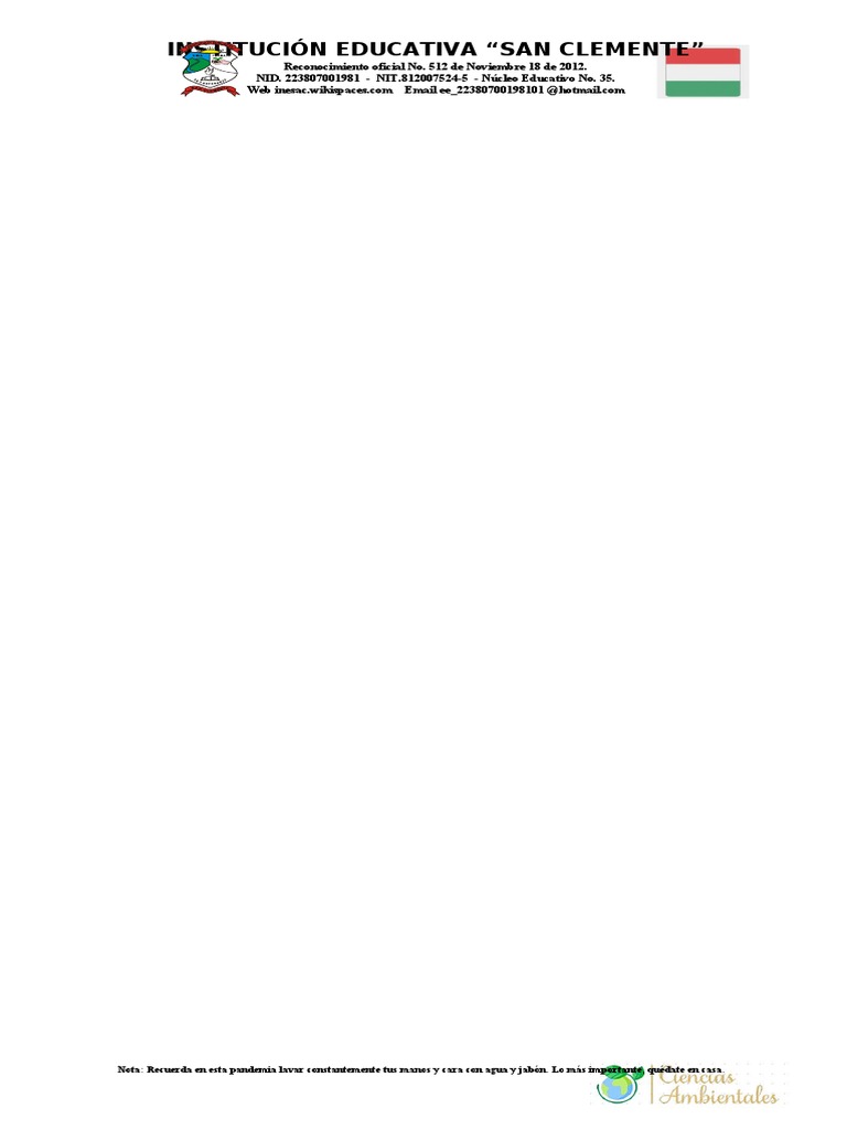 Plantilla Ciencias Naturales | PDF