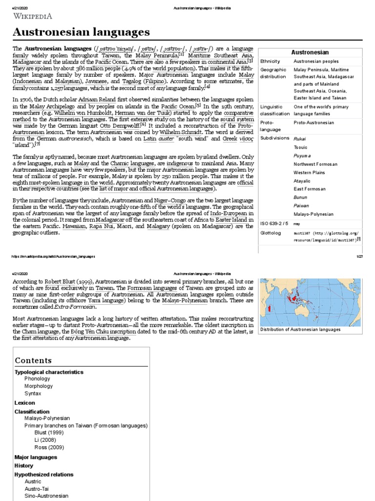 Austronesian Languages PDF | PDF | Symbols | Human Communication