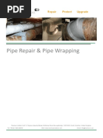 RTR Pipe Installation & Repair Guide | PDF | Adhesive | Pipe (Fluid ...