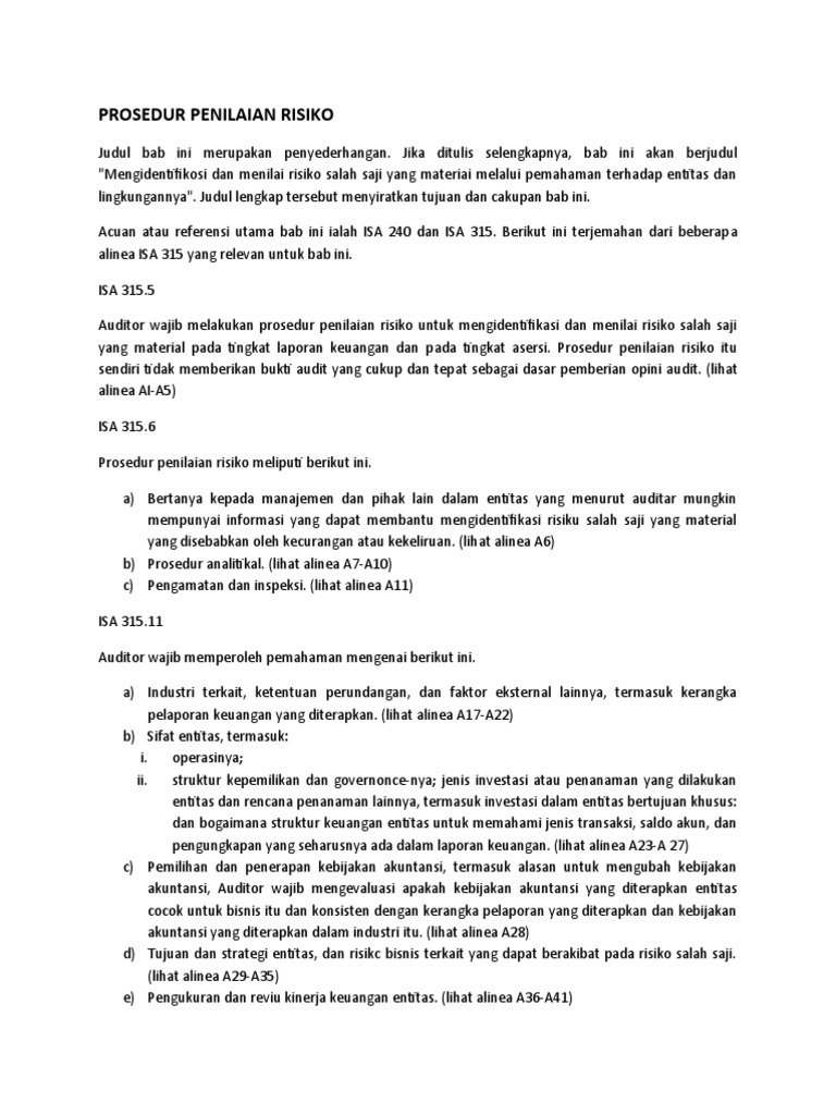 Audit Bab 9 | PDF | Pengelolaan Keuangan & Uang