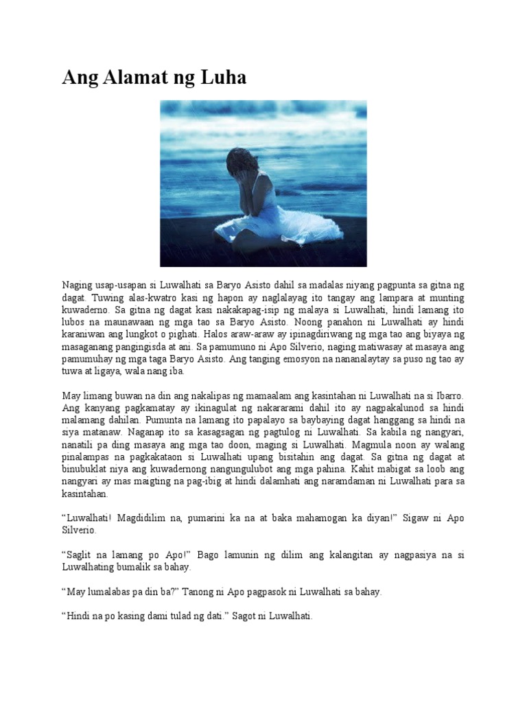 Ang Alamat NG Luha | PDF