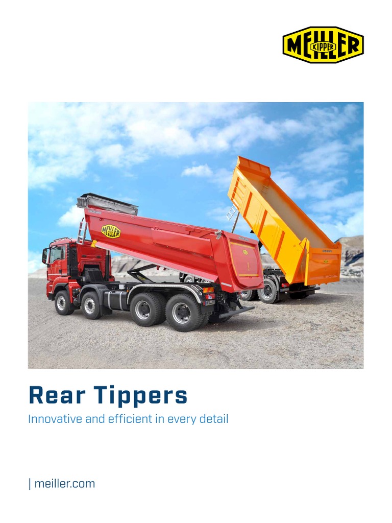 Rear Tippers: Innovative and Efficient in Every Detail | PDF | Building ...