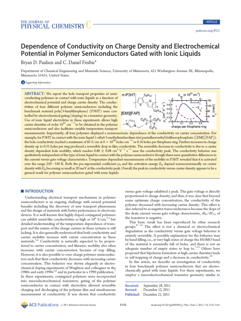2012 Dep of Conductivity On Charge Density and Echem Pot in Polymer SC ...