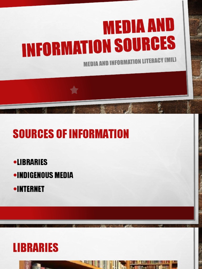 Understanding Information Sources | PDF | Libraries | Accuracy And ...