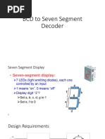 BCD To 7-Segment Converter - Truth Table and K-Maps | PDF | Binary Coded Decimal | Computer ...