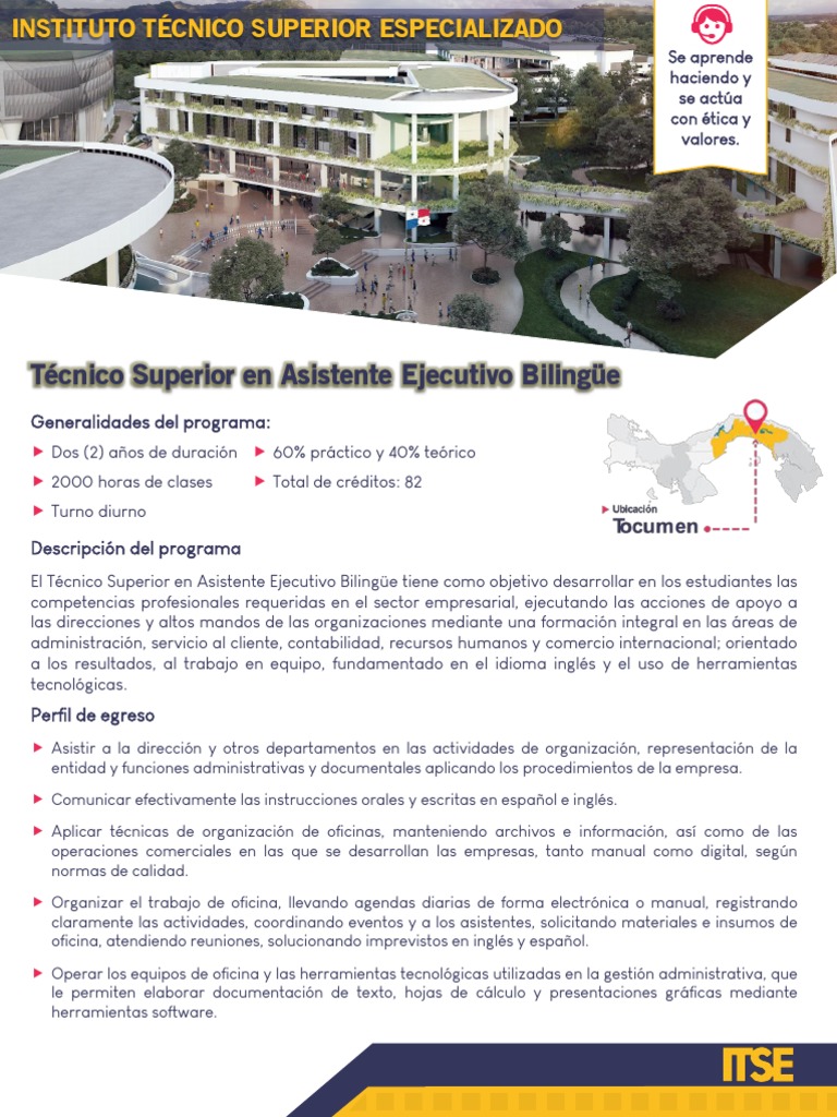 TS Asistente Ejecutivo Bilingue | PDF | Multilingüismo | Contabilidad