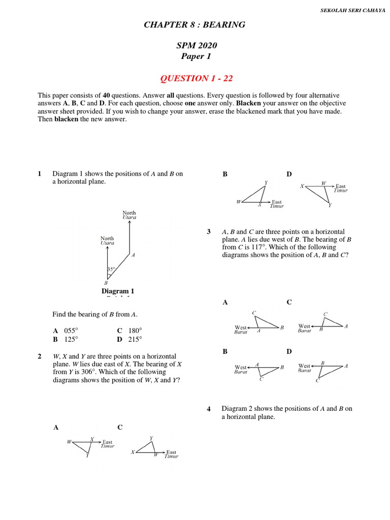 Bearing - Question 1 - 22 | PDF