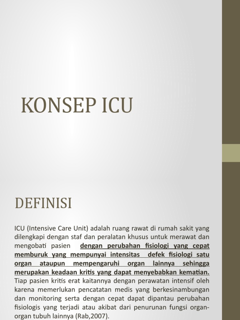 Konsep Icu | PDF | Pengembangan Diri | Sains & Matematika