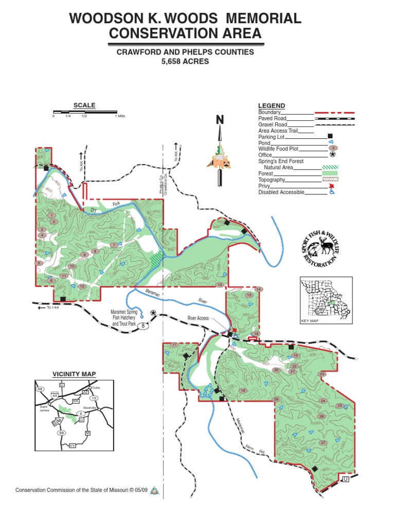 Woods Map | PDF | Nature