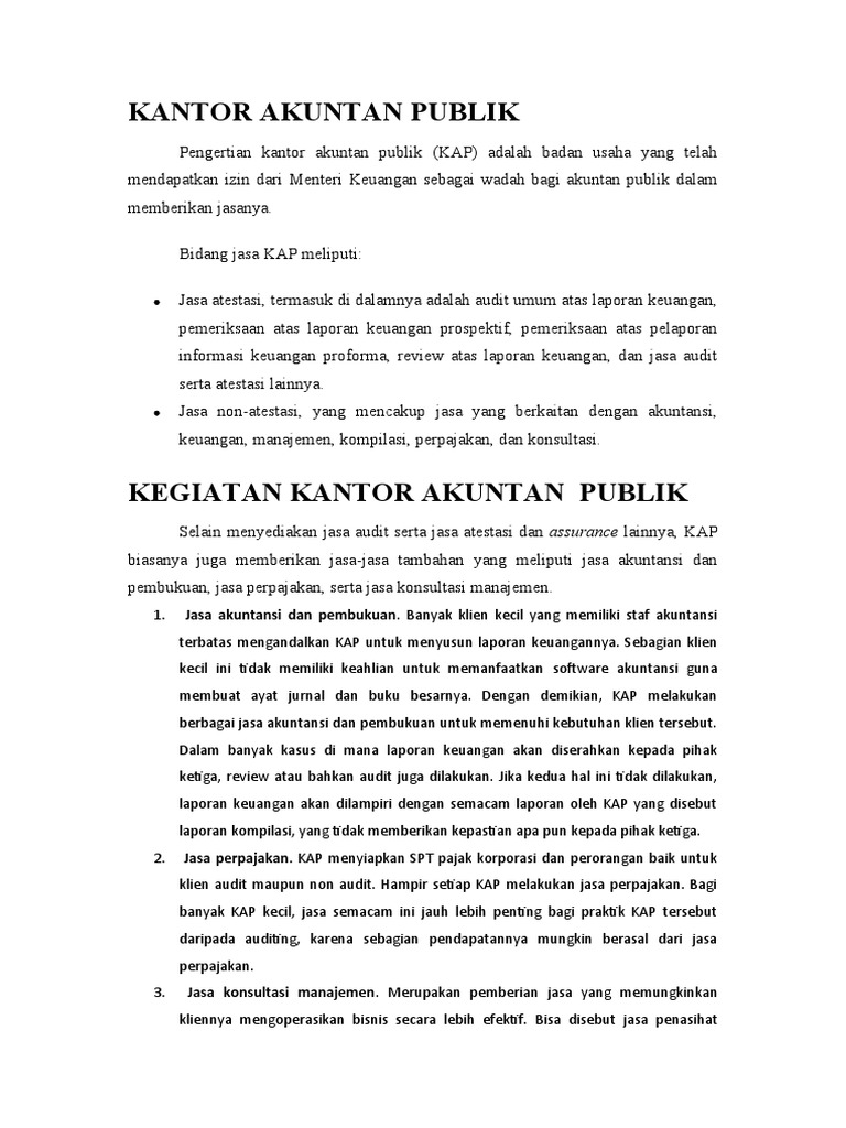 Ringkasan PROFESI CPA | PDF | Pengelolaan Keuangan & Uang