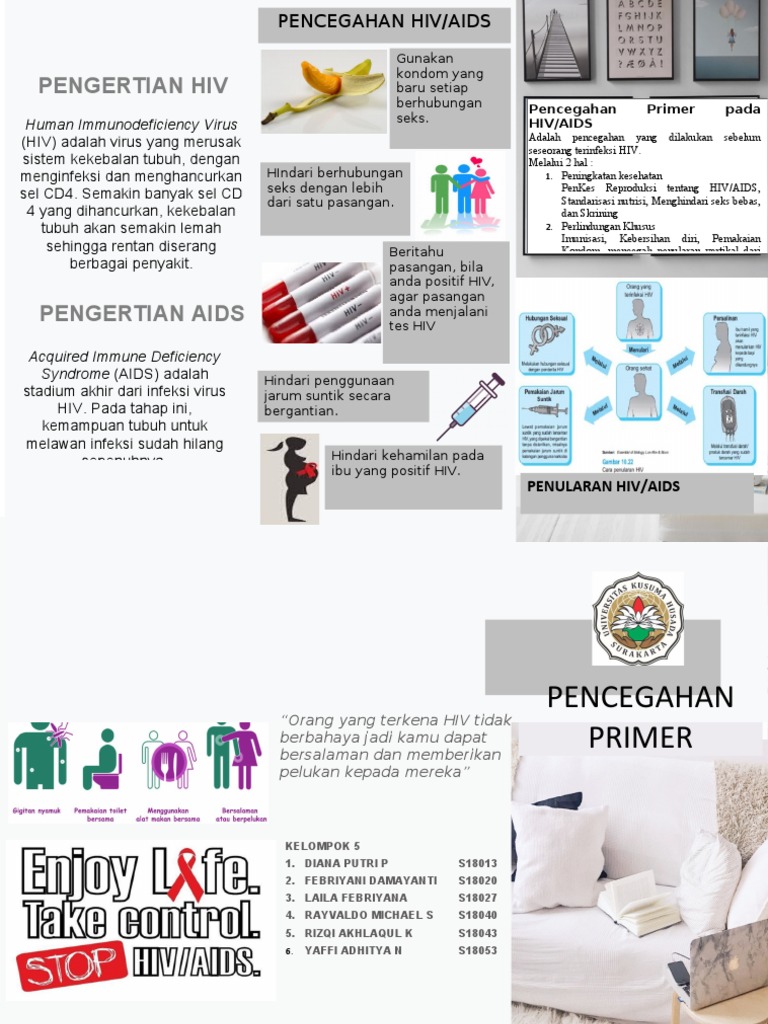 Leaflet Hiv Aids Word Edit | PDF