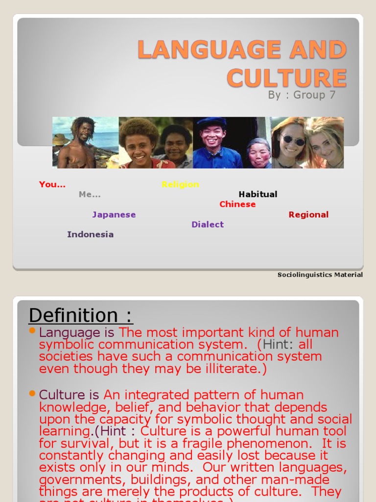 Language and Culture | PDF | Neuropsychological Assessment | Human ...