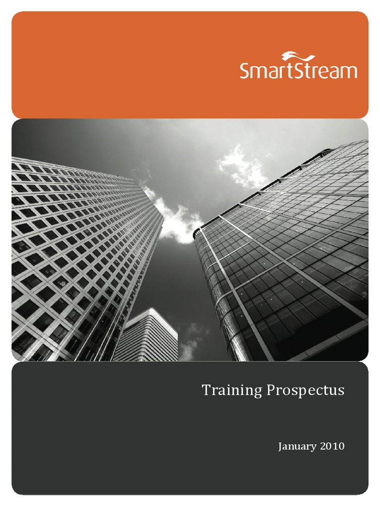 Training Prospectus Training Prospectus: January 2010 | PDF ...