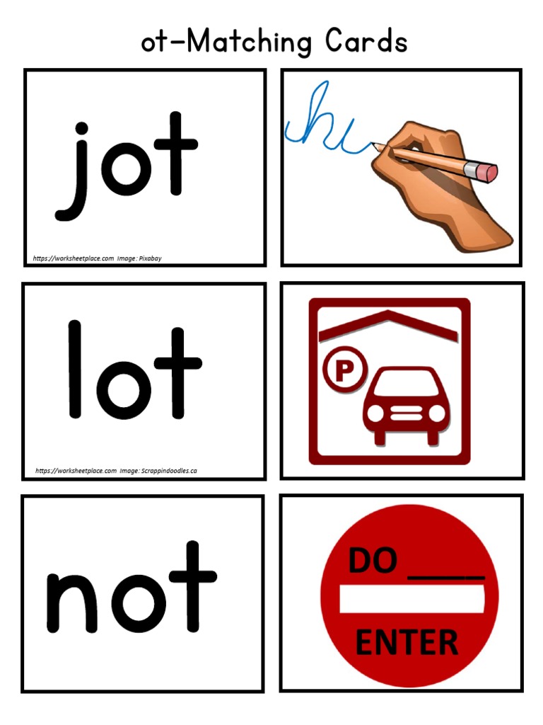 Matching Cards Activity Worksheet | PDF