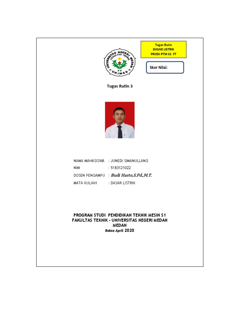 TR3 Kelistrikan | PDF | Sains & Matematika