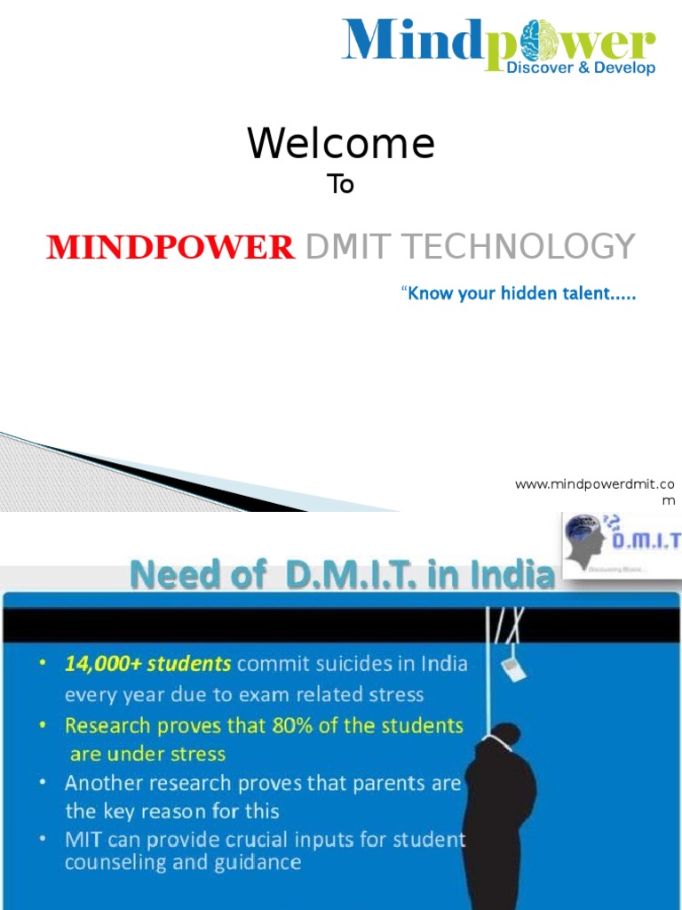Why Dmit | PDF | Lateralization Of Brain Function | Intelligence